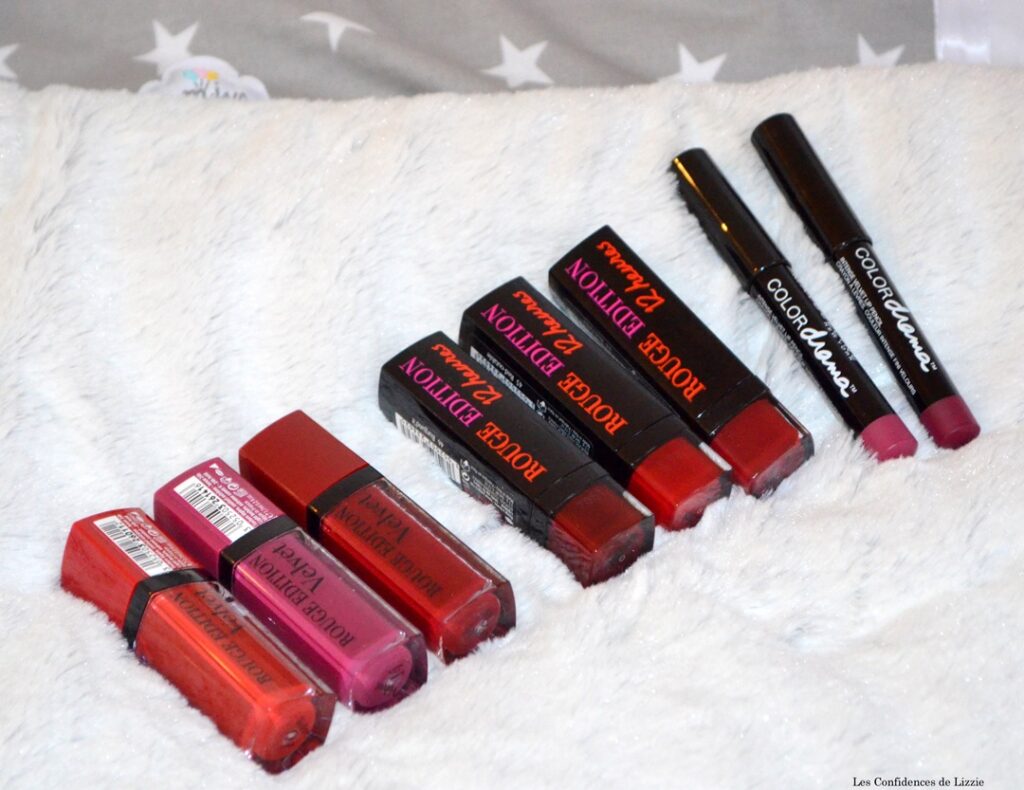 8 rouges à lèvres foncés MAT & SEMI MAT - Les confidences de Lizzie ...