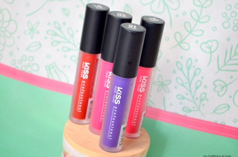 Les rouges à lèvres liquides mat Kiss New York Pro, mon avis - Les ...