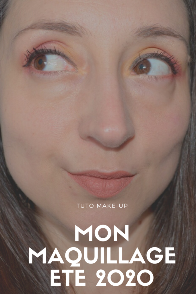 Mon tuto maquillage yeux marron